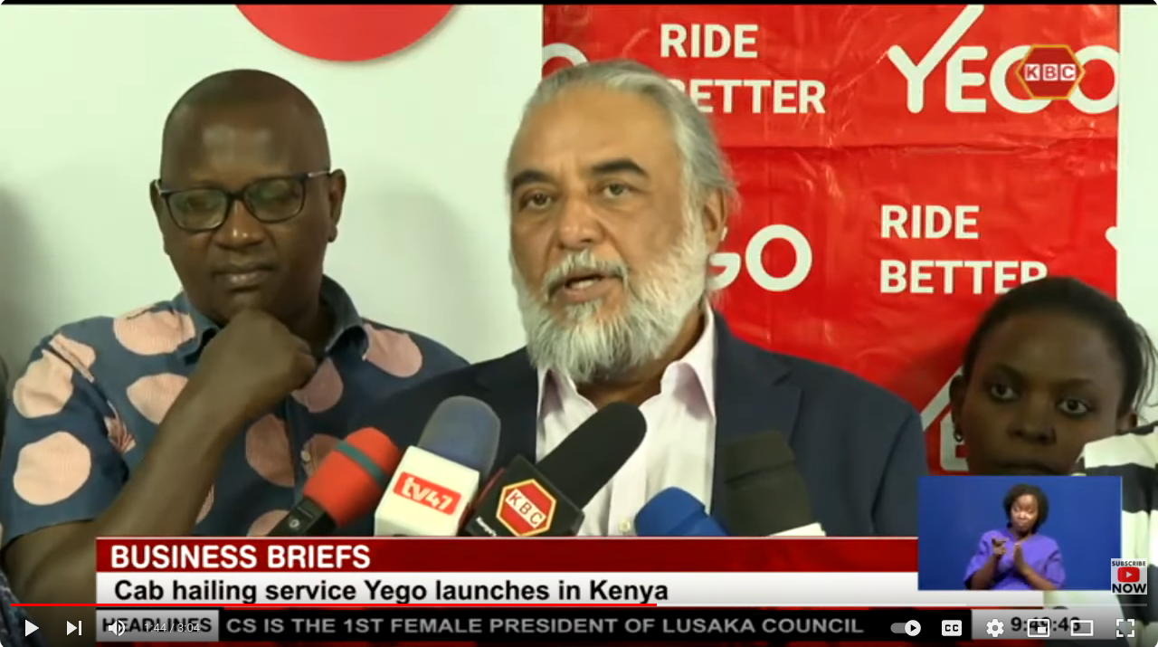 YEGOMOBILITY LIMITED Kenya : Ride Hailing